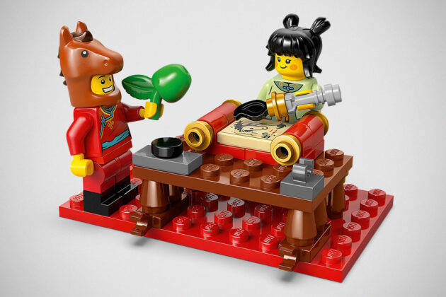 LEGO Galloping Horses Canvas Celebrates Year of the Horse With a Mini ...