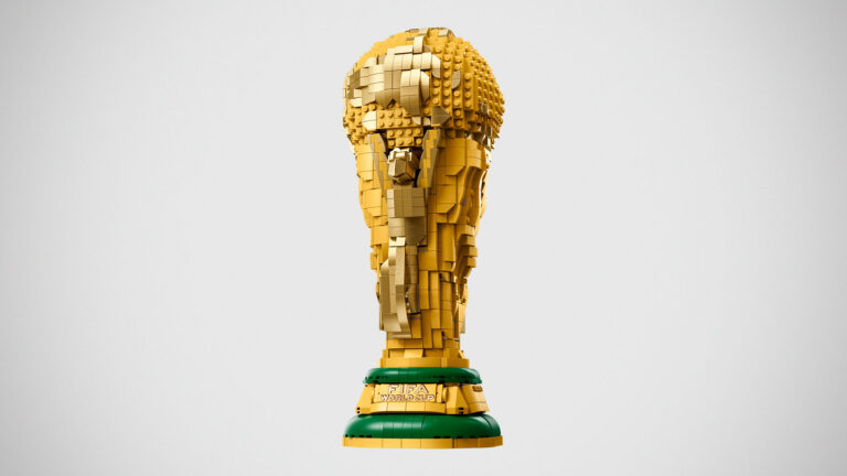 LEGO Turns the FIFA World Cup Trophy Into a Display-Worthy Build