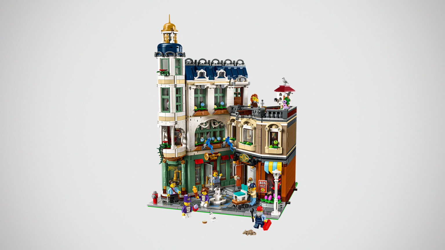 LEGO Turns Retail Therapy Into Brick Therapy With Shopping Street