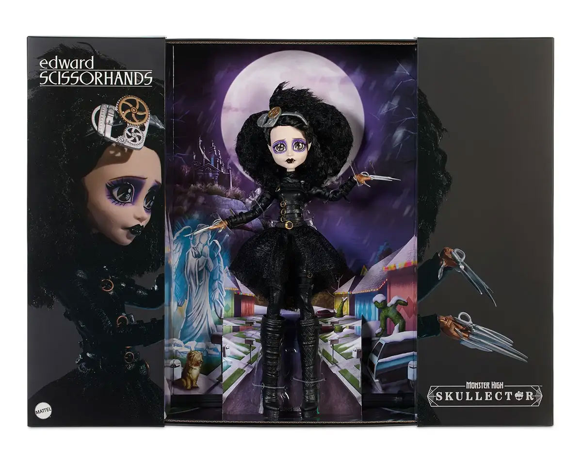Quick Byte: Monster High Skullector Edward Scissorhands Doll
