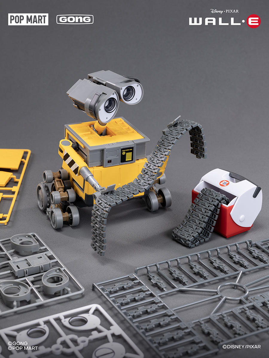 POPMART’s New Wall-E Model Kit Lets You Build Pixar’s Cutest Trash ...
