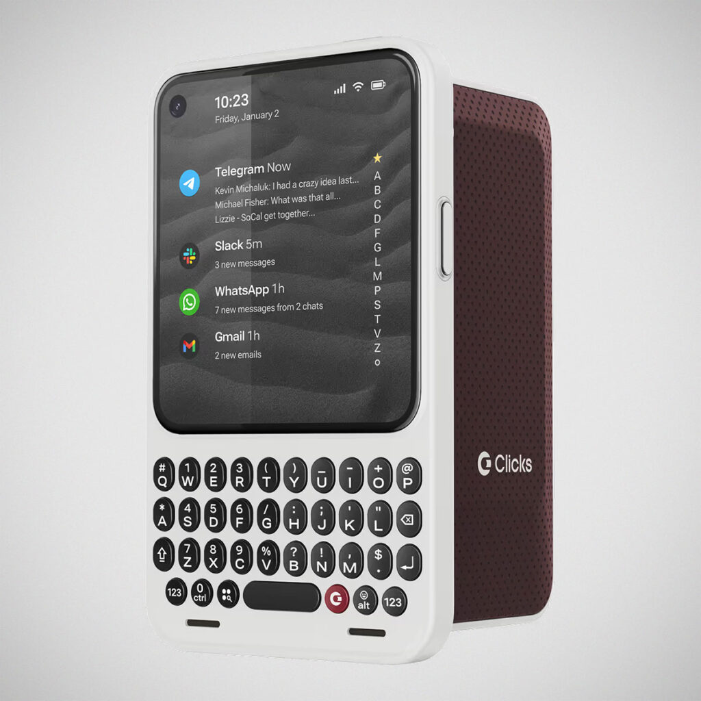 Clicks Wants to Bring Buttons Back With a Real Keyboard Phone and a ...