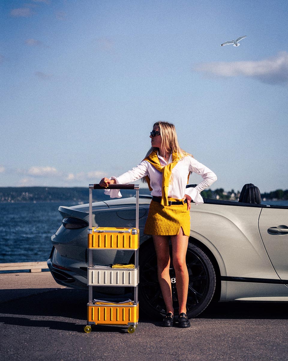 This Suitcase Unpacks Itself Into a Wardrobe, and It’s Called Drobe