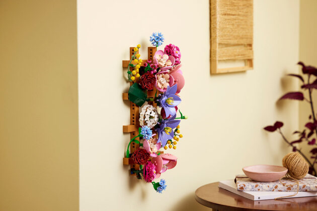 LEGO’s New Flower Wall Lets You Decorate Without Killing Anything