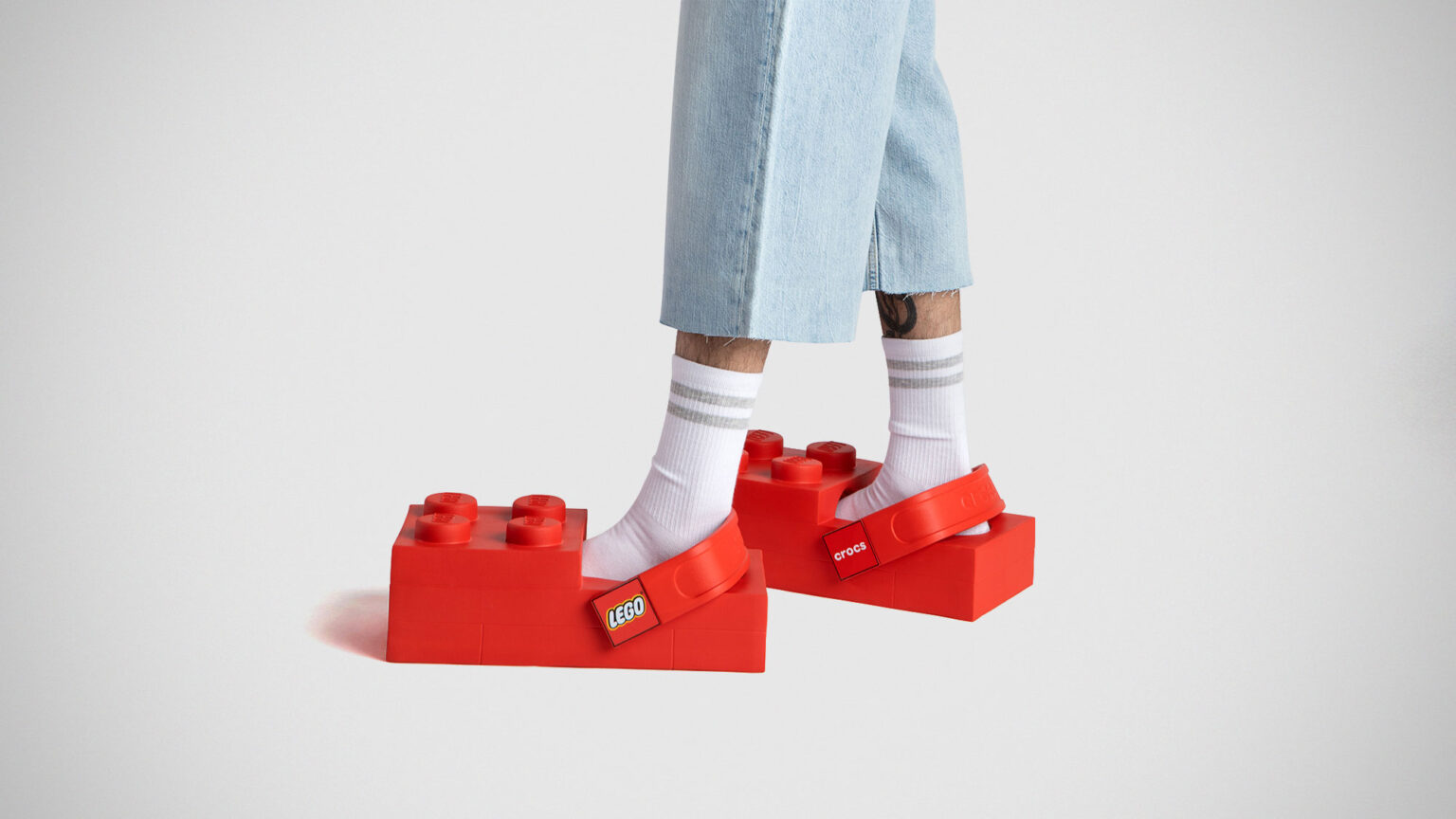 LEGO Brick Clog by Crocs Turns a 2×4 Brick Into Wearable Footwear
