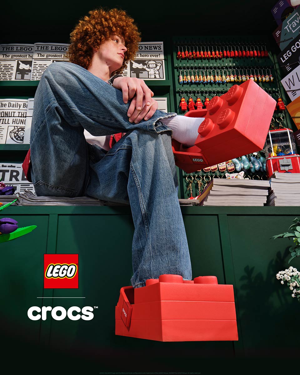 LEGO Brick Clog by Crocs Turns a 2×4 Brick Into Wearable Footwear