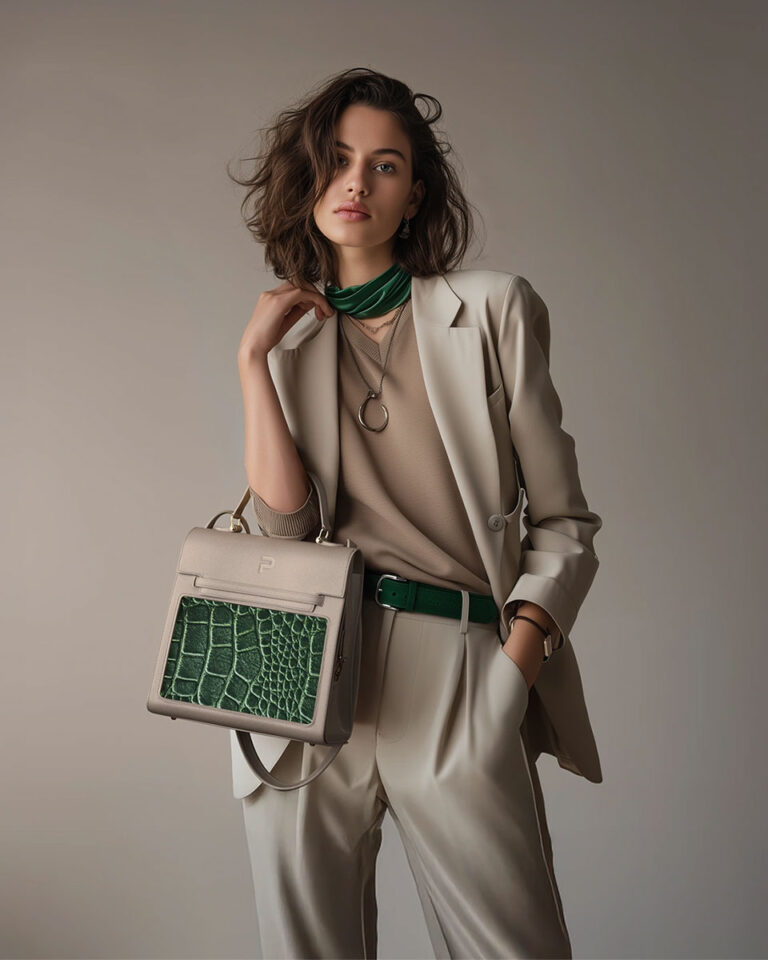 Peuty Infinity Bag Is a Leather Handbag With an OLED Display That ...