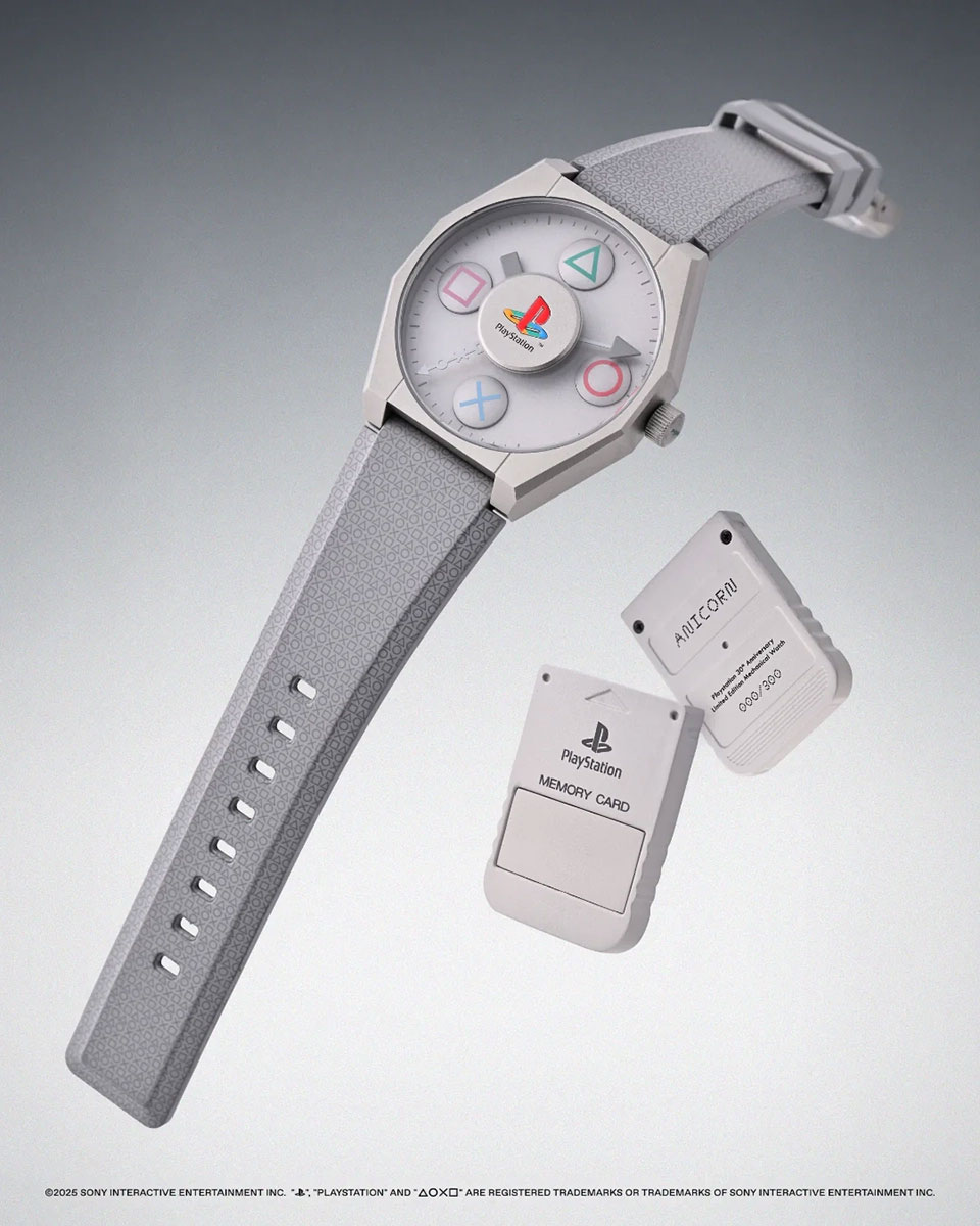 PlayStation x Anicorn 30th Anniversary Mechanical Watch Packs Console ...