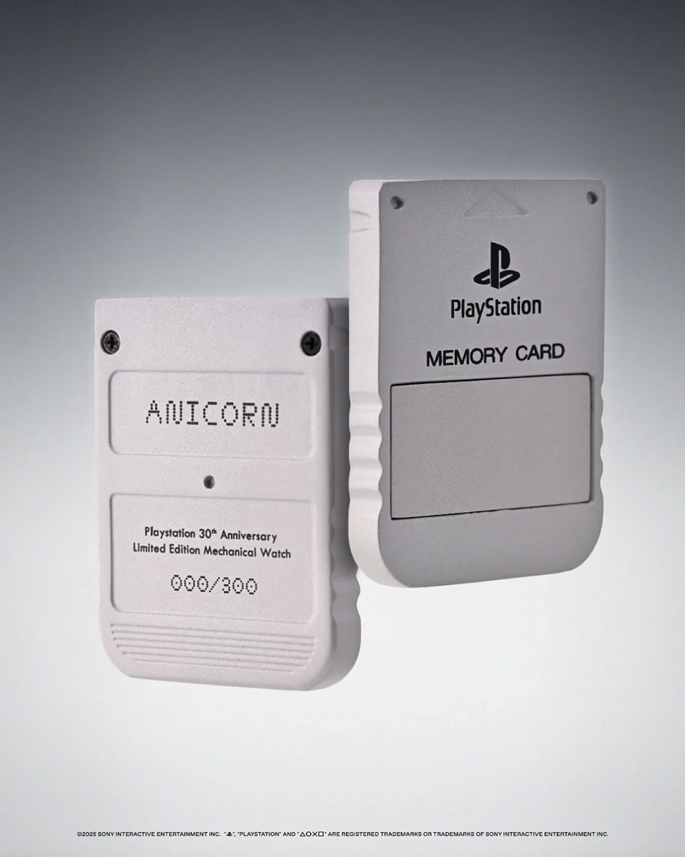 PlayStation x Anicorn 30th Anniversary Mechanical Watch Packs Console ...