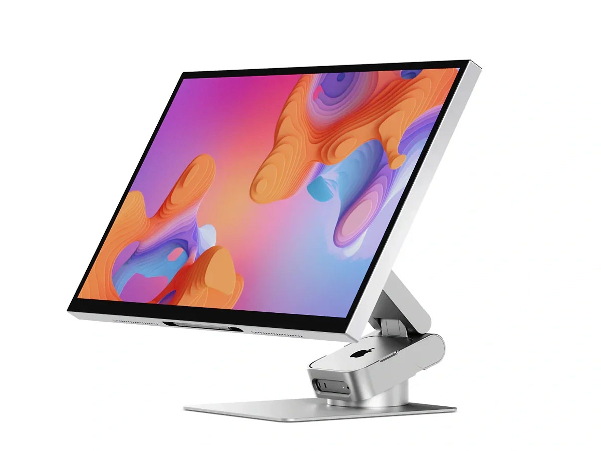 This Docking Monitor Turns the M4 Mac mini Into a Touchscreen All-in-One