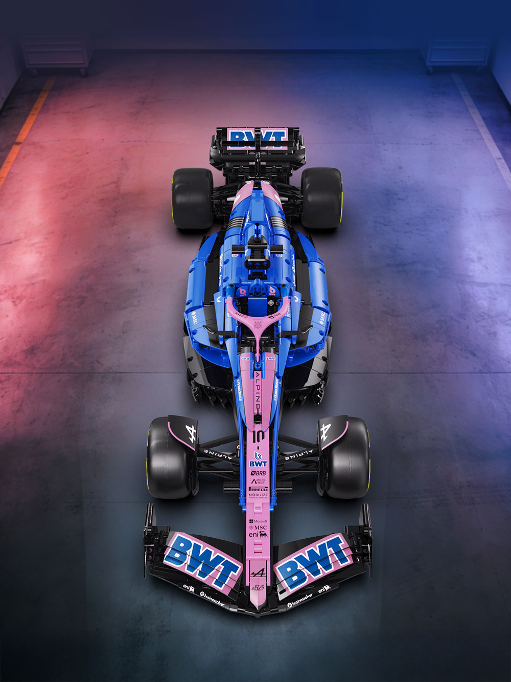 CaDA’s 1:8 BWT Alpine A525 F1 Car Trades Complexity for a Streamlined ...