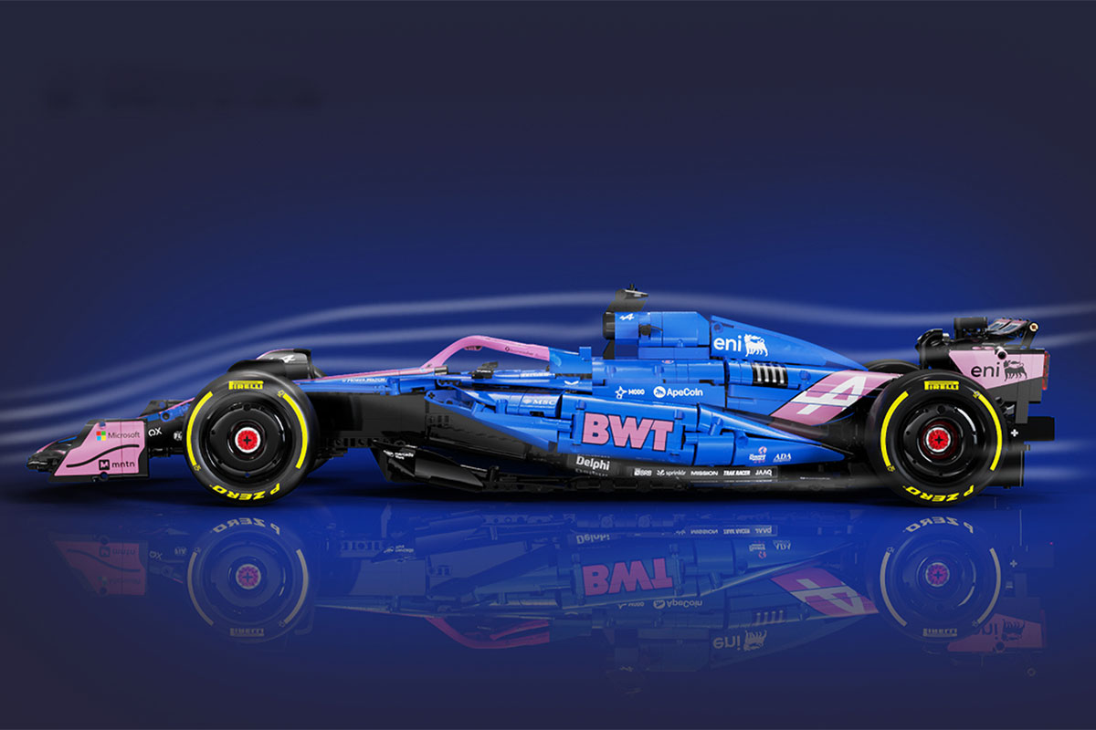 CaDA’s 1:8 BWT Alpine A525 F1 Car Trades Complexity for a Streamlined ...