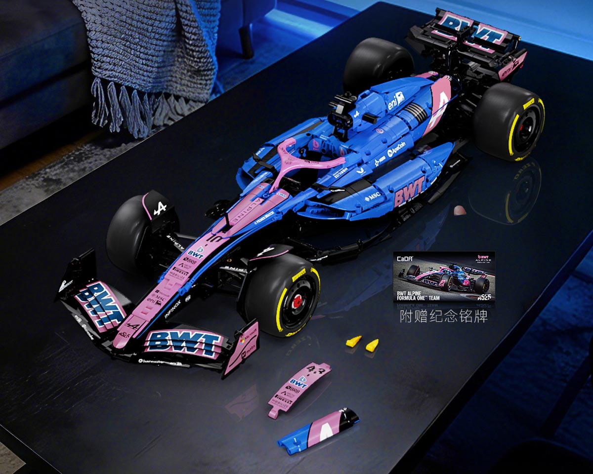 CaDA’s 1:8 BWT Alpine A525 F1 Car Trades Complexity for a Streamlined ...
