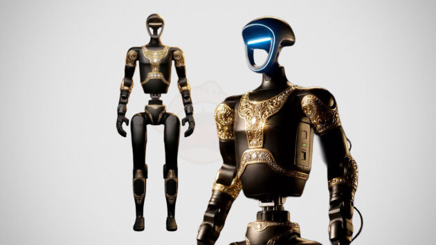 Caviar Turns a Humanoid Robot Into a Luxury Aladdin-Inspired Showpiece