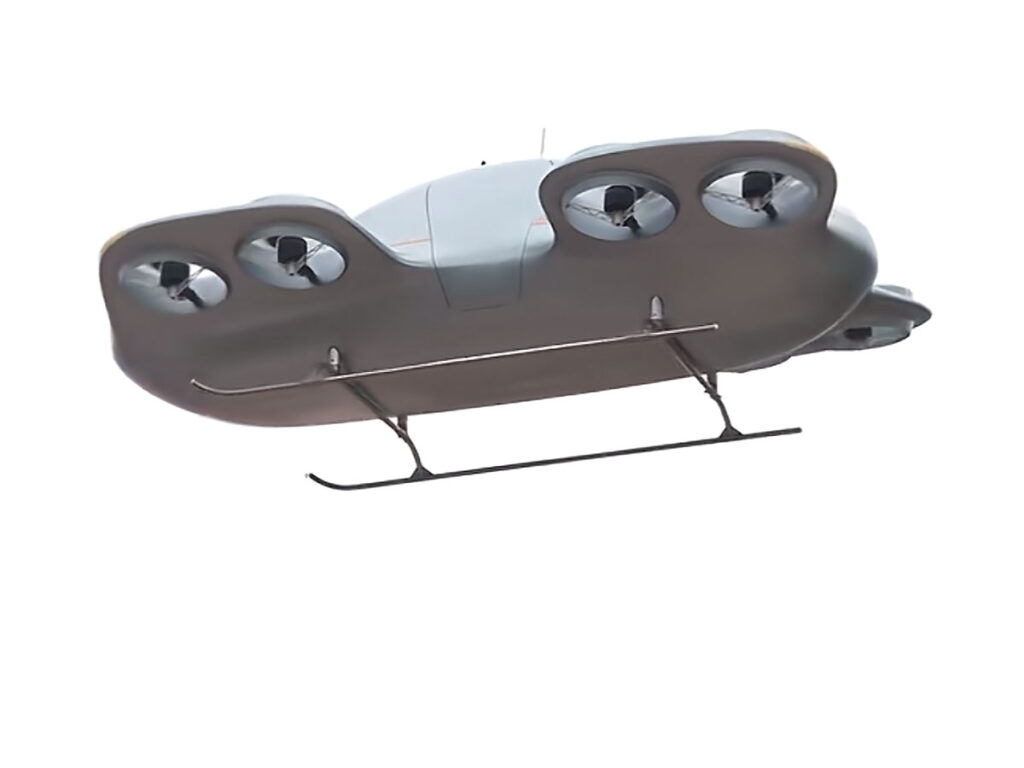 China’s UFO-Style Flying Car Can Land in a Parking Lot and Evacuate ...