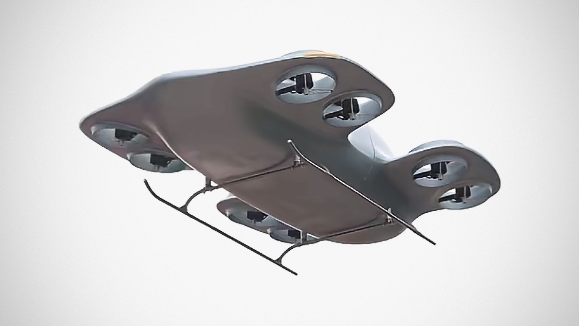 China’s UFO-Style Flying Car Can Land in a Parking Lot and Evacuate ...