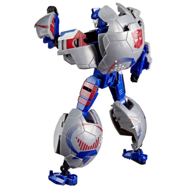 Transformers US Soccer Federation Breakaway Turns Into a Soccer Ball