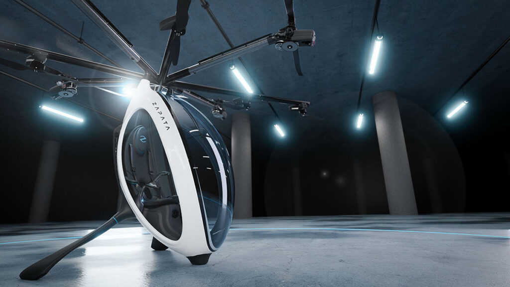 Zapata Airscooter Is a Hybrid Personal Aircraft You Can Fly Without a ...