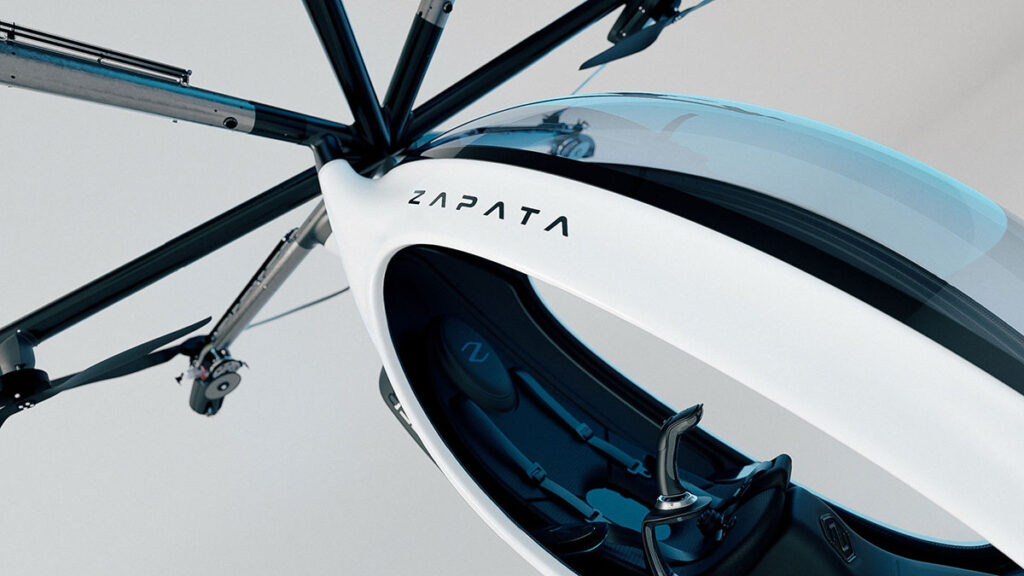 Zapata Airscooter Is a Hybrid Personal Aircraft You Can Fly Without a ...