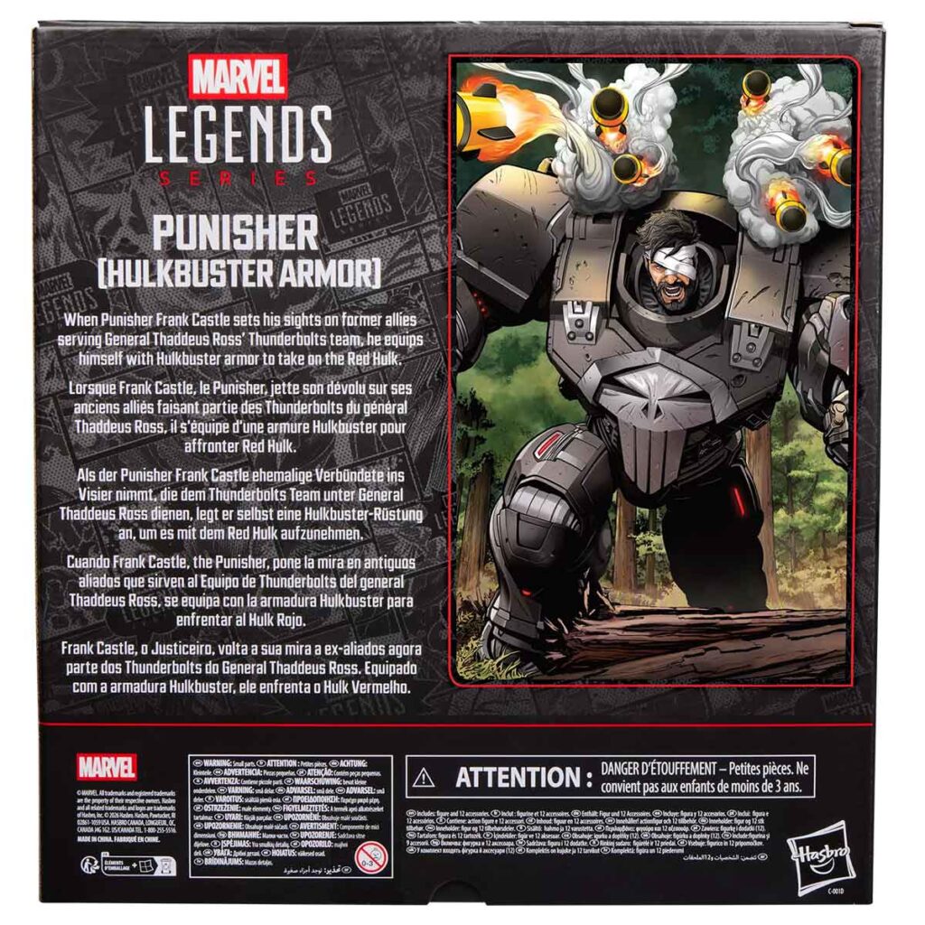Marvel Legends Punisher Hulkbuster Armor Brings Frank Castle’s Heavy ...