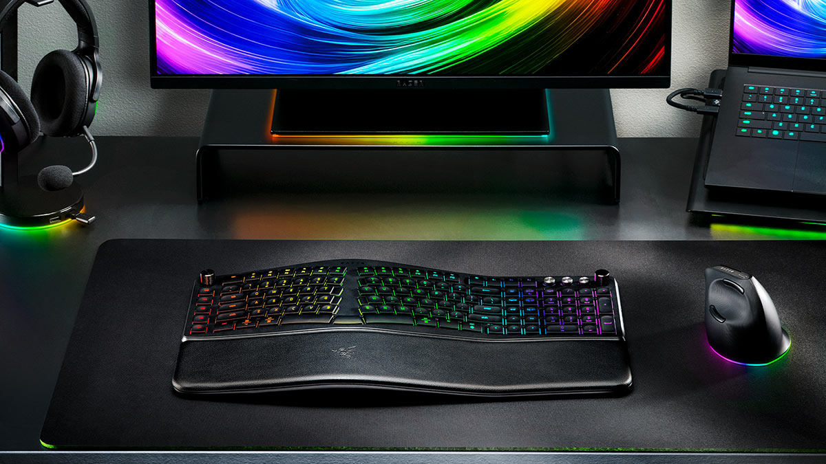 Razer Pro Type Ergo Keyboard Is the Microsoft Natural Keyboard All Over ...