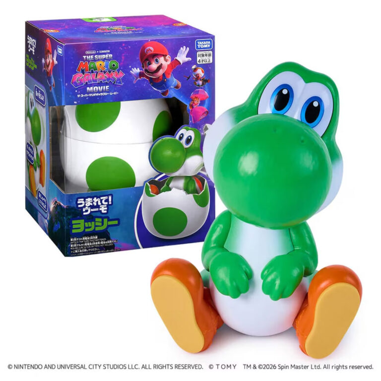 Yoshi Hatches in Real Life With The Super Mario Galaxy Movie Hatchimals ...