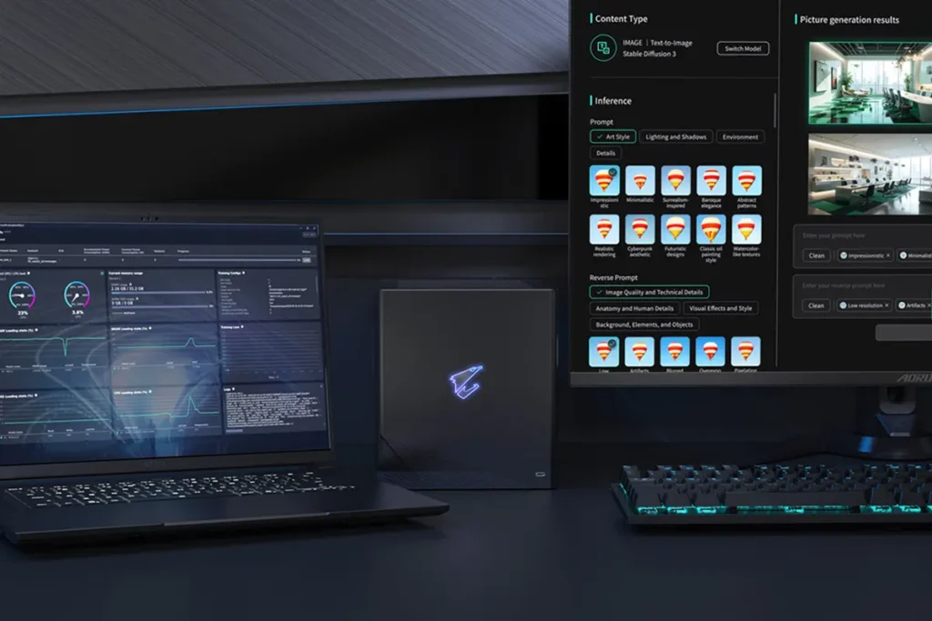 GIGABYTE AORUS GeForce RTX 5090 AI BOX Brings Desktop GPU Power to ...