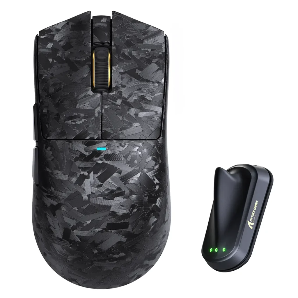 This Carbon Fiber Gaming Mouse Weighs Just 49 Grams