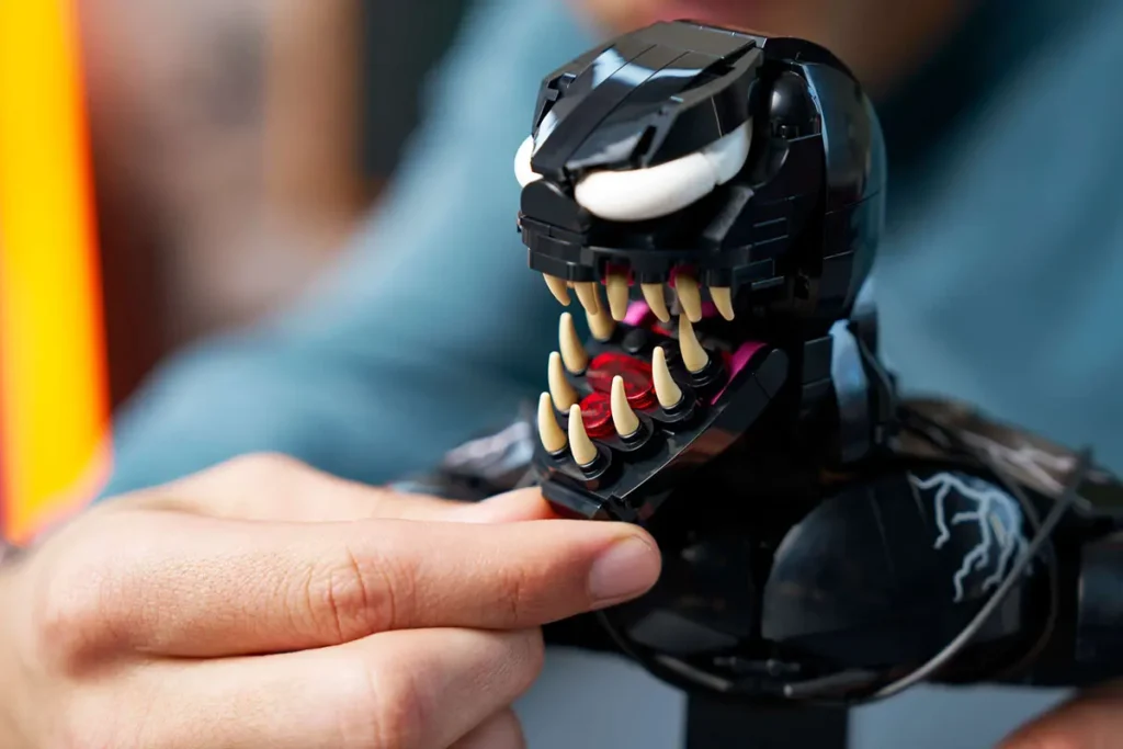 LEGO's New Venom Bust Is Every Bit as Sinister as the Movie Version