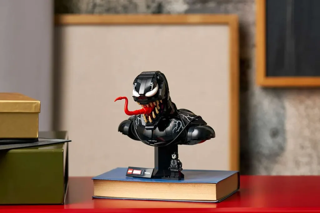 LEGO's New Venom Bust Is Every Bit as Sinister as the Movie Version